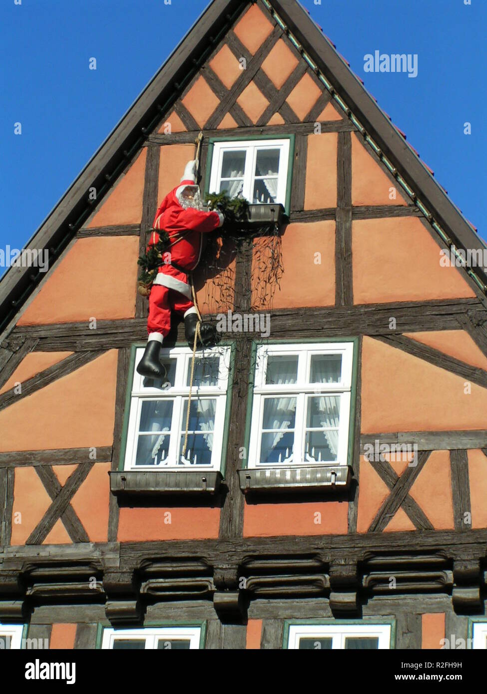 santa claus in action ii Stock Photo - Alamy