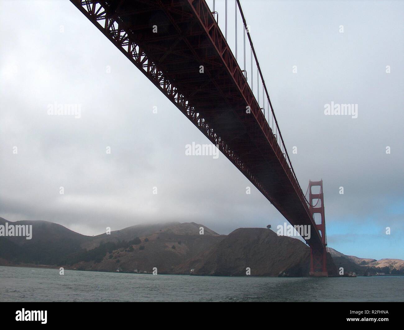 under the golden gate bridge Stock Photo - Alamy