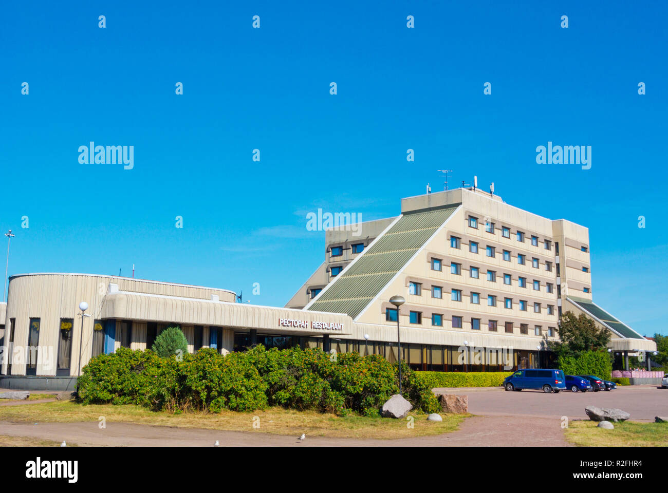 Hotel Druzhba, Vyborg, Russia Stock Photo - Alamy