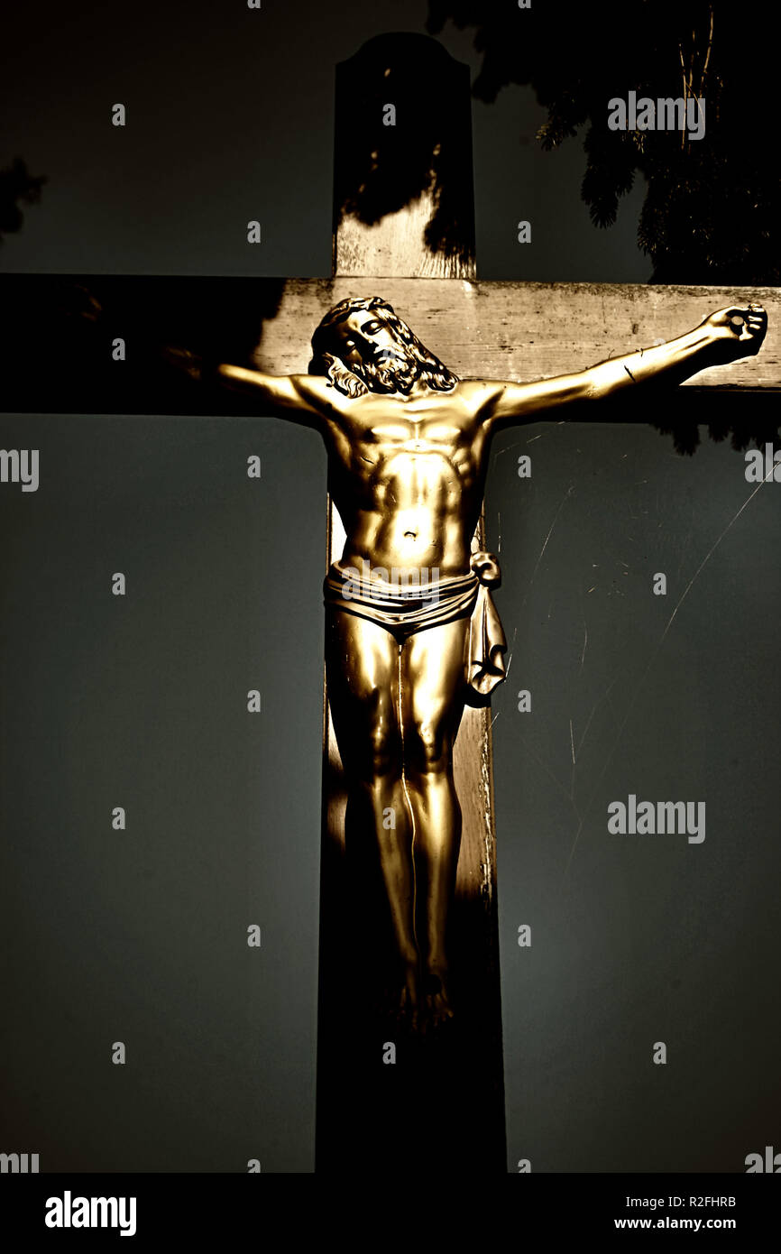 on the cross 2 Stock Photo - Alamy