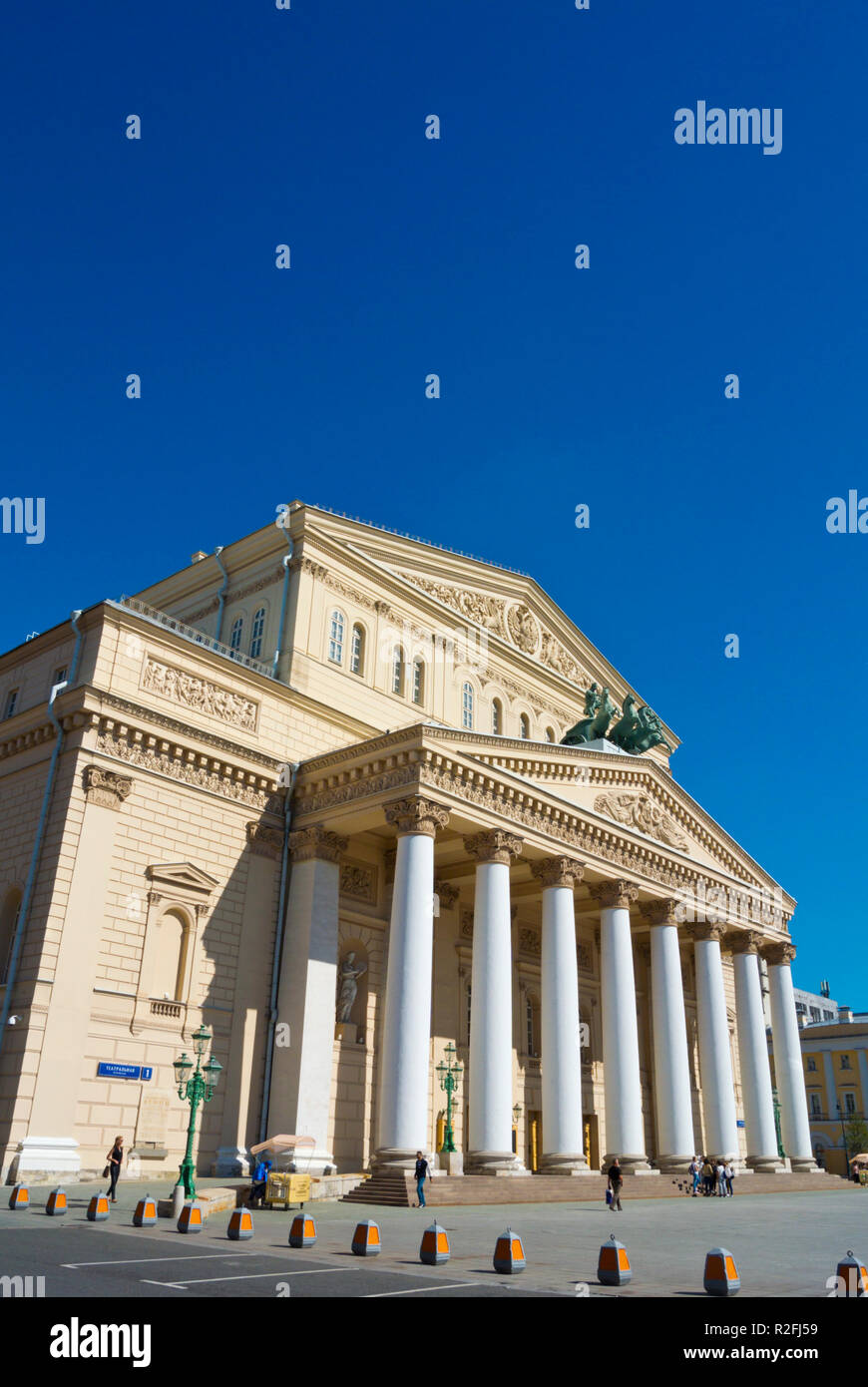 Facade bolshoi theatre moscow architecture hi-res stock photography and ...
