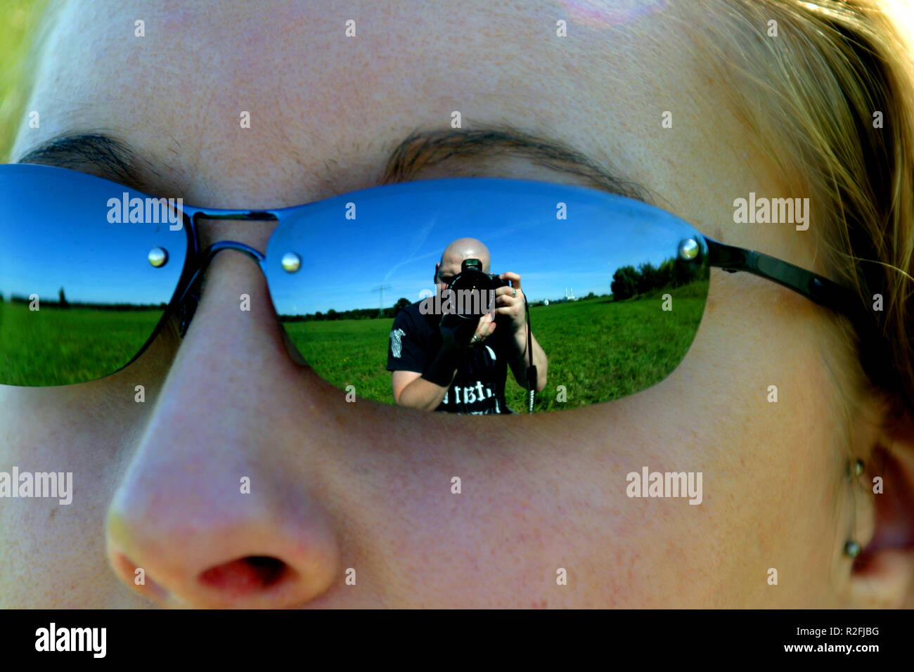 Self mirroring hi-res stock photography and images - Alamy