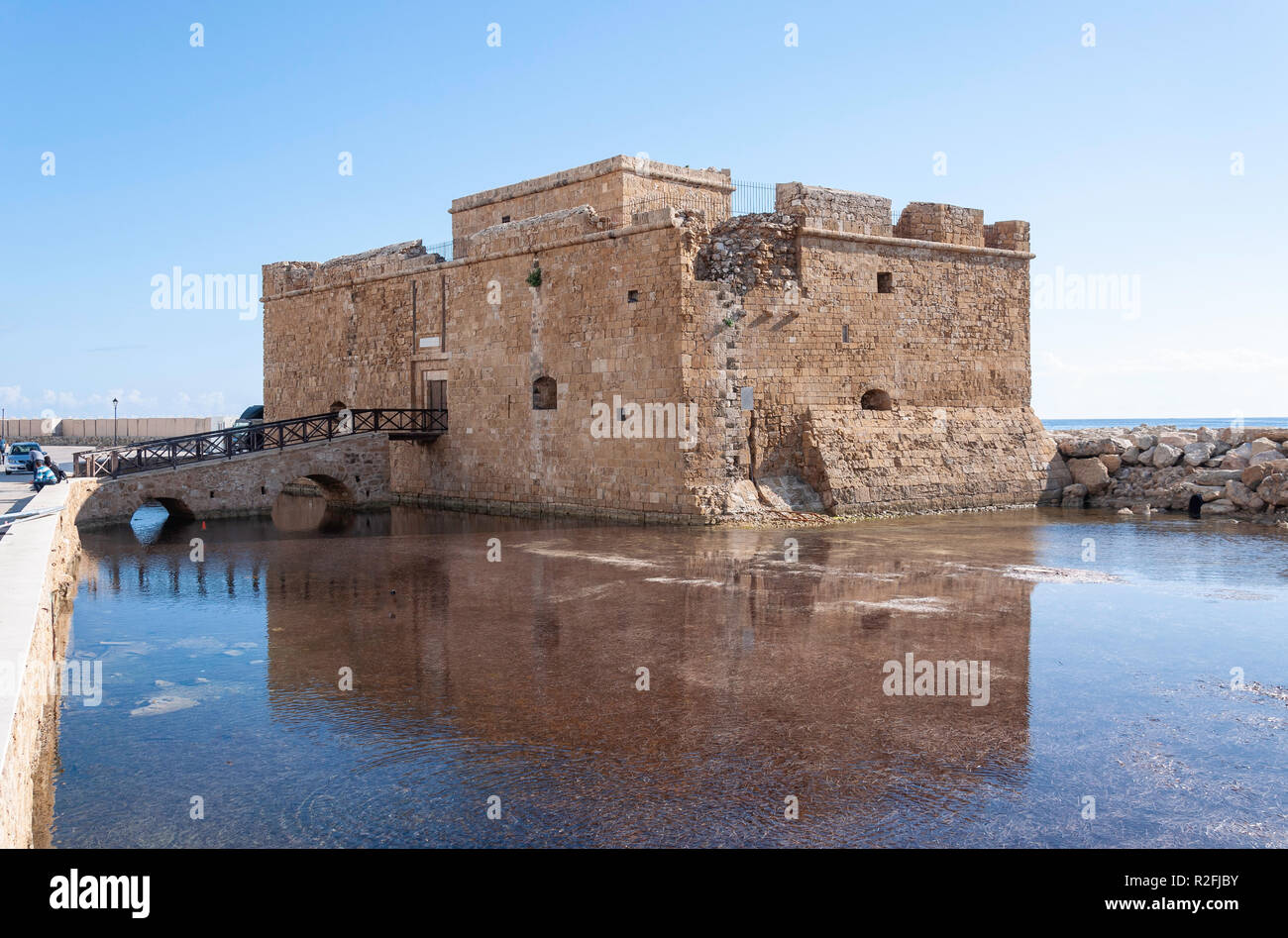 Paphos Medieval Castle in Paphos Harbour, Paphos (Pafos), Pafos ...