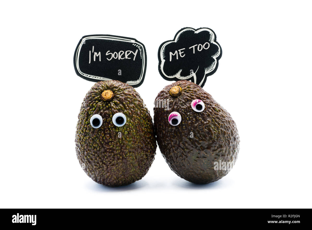 Cartoon couple talking Cut Out Stock Images & Pictures - Alamy
