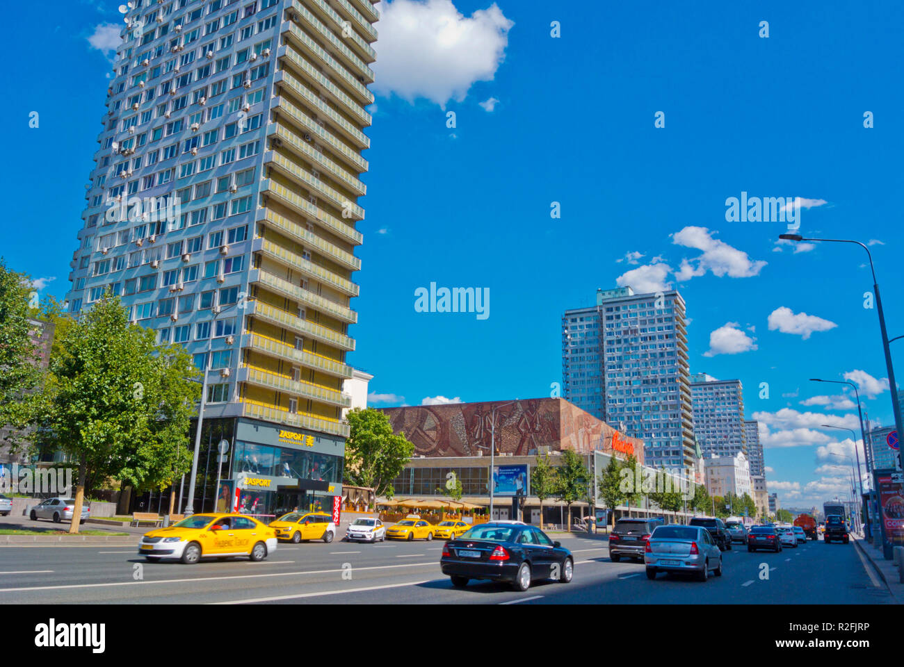 Novy Arbat, Moscow, Russia Stock Photo - Alamy