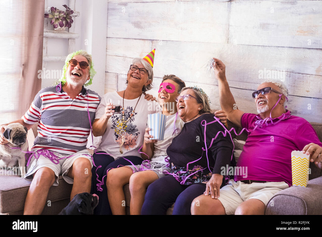 Teenager party home hi-res stock photography and images - Alamy