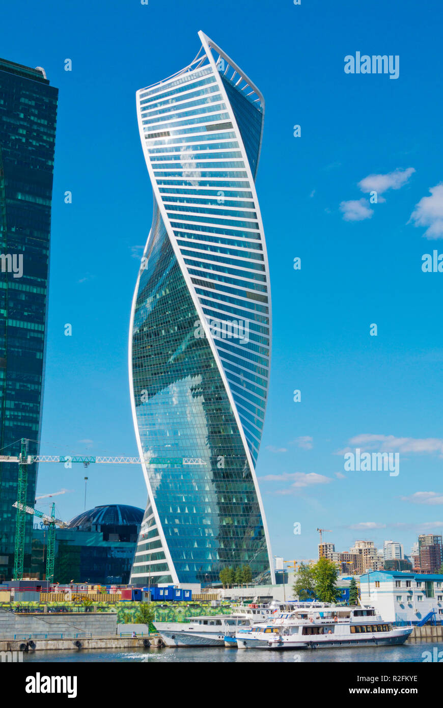 Evolution Tower, from 2014, MIBC, Moscow International Business Center ...