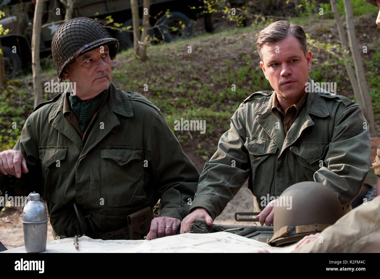 The Monuments Men Year : 2014 USA / Germany Director : George Clooney ...