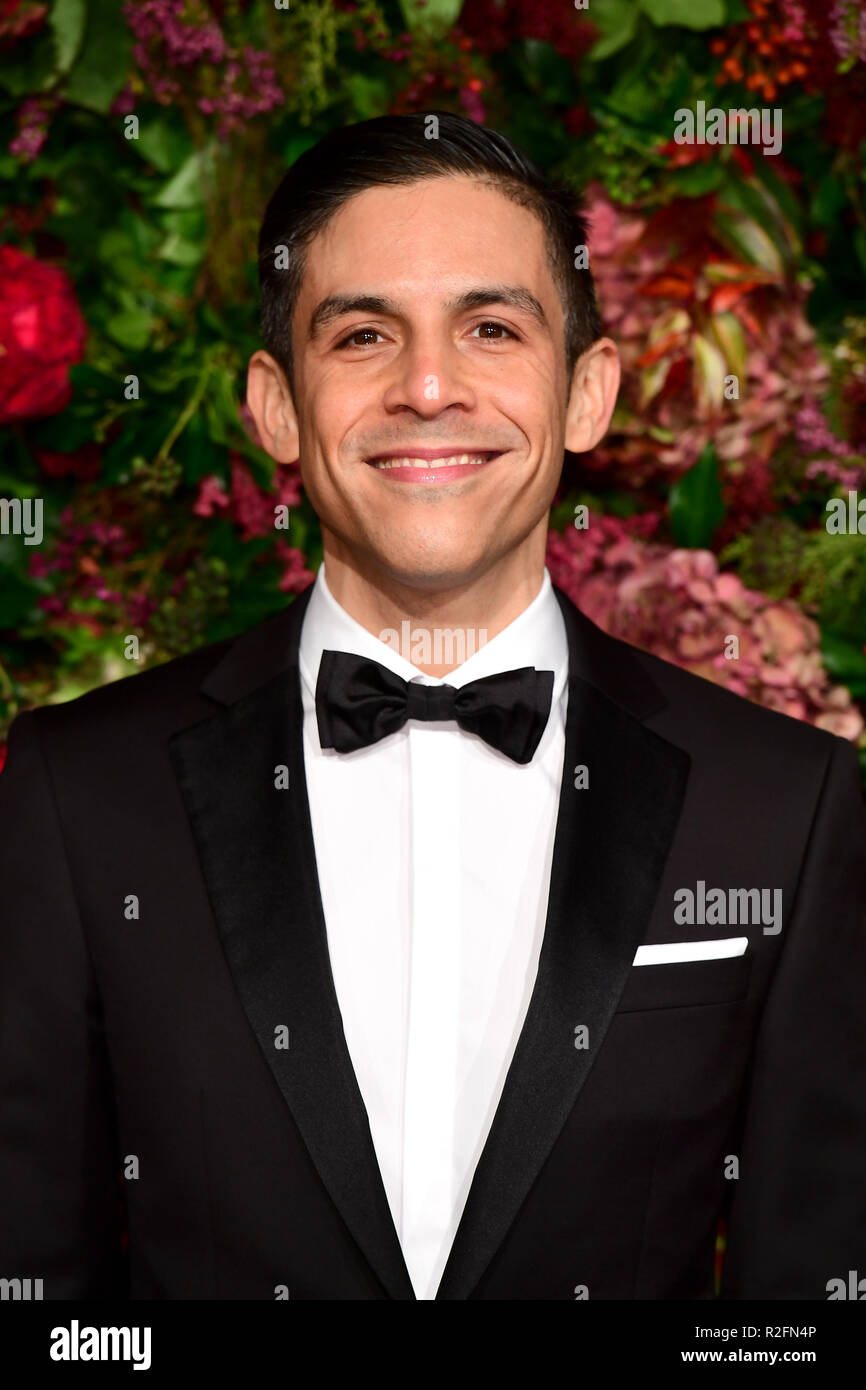 Matthew Lopez attending the Evening Standard Theatre Awards 2018 at the ...