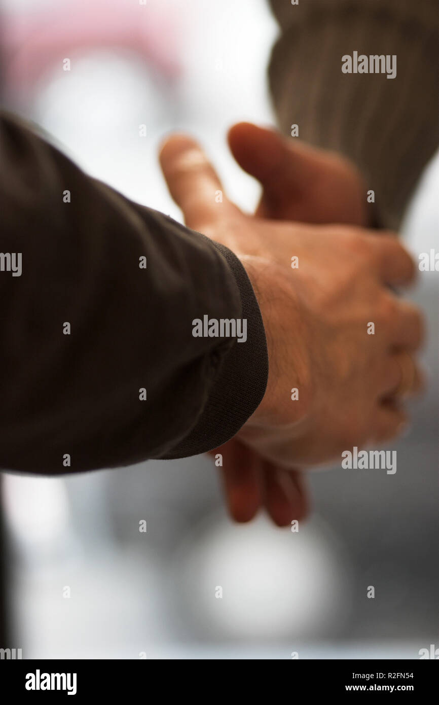 Peace Handshake High Resolution Stock Photography and Images - Alamy