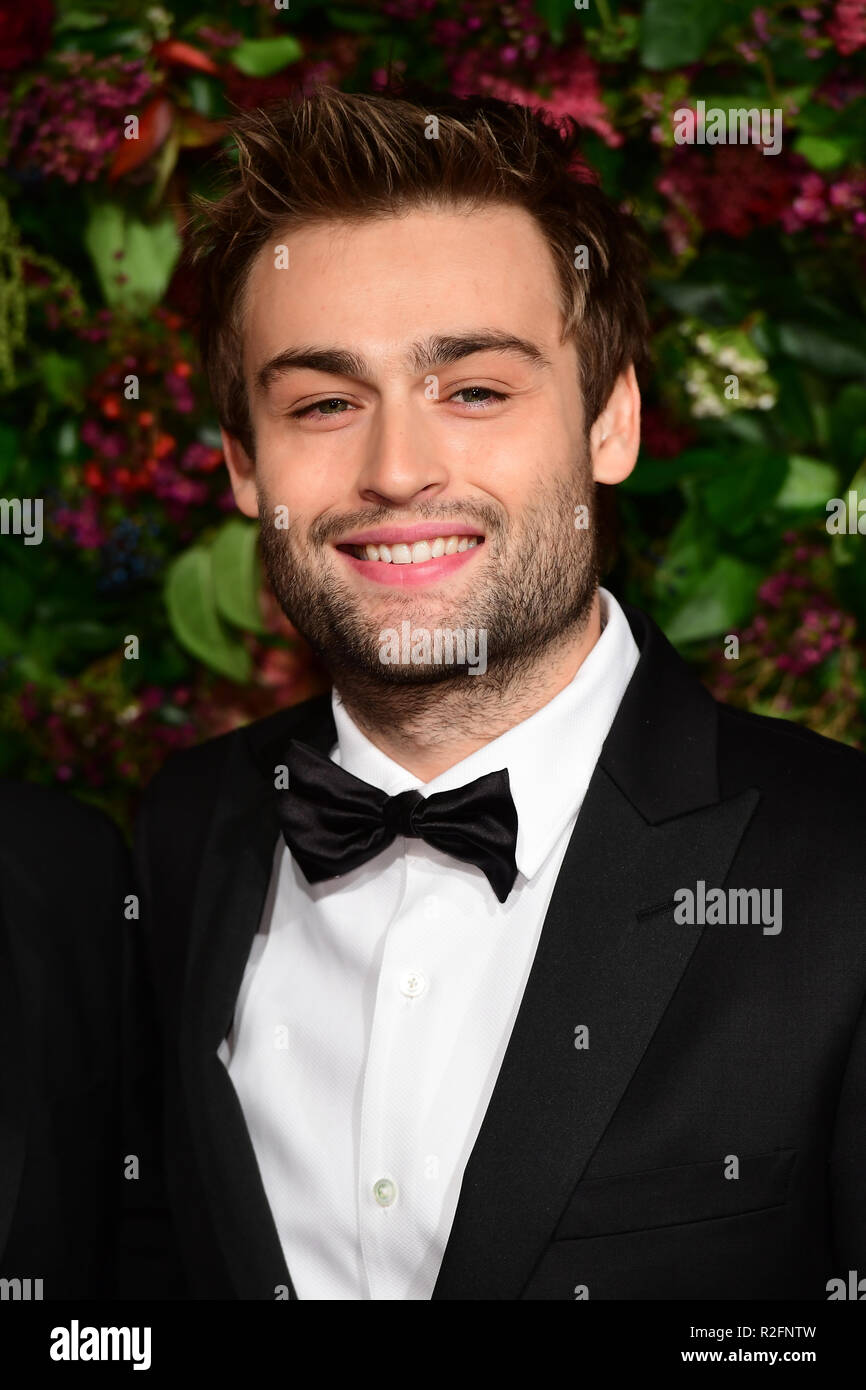 Douglas Booth attending the Evening Standard Theatre Awards 2018 at the ...