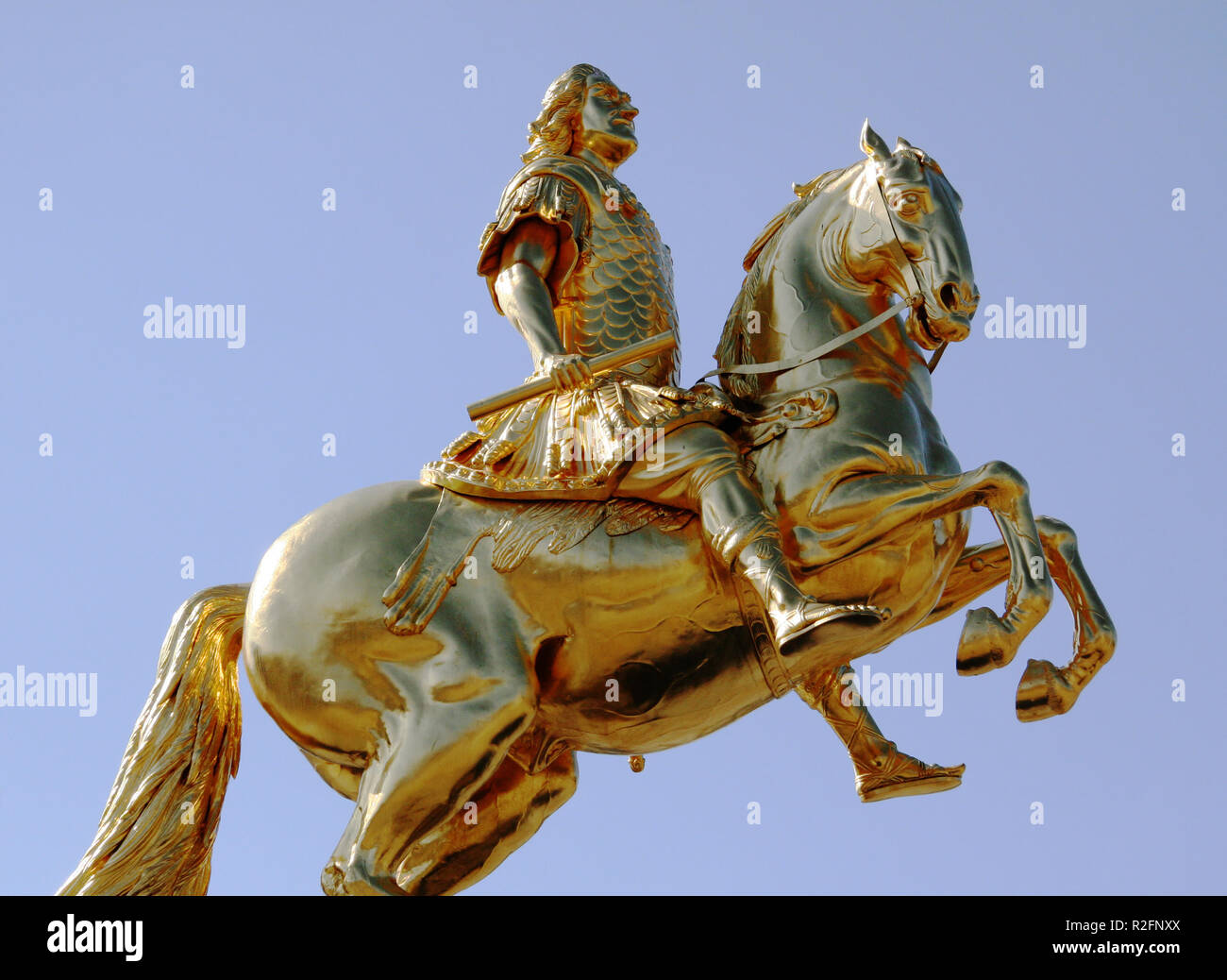 Monument Goldener Reiter Stock Photos & Monument Goldener Reiter Stock ...