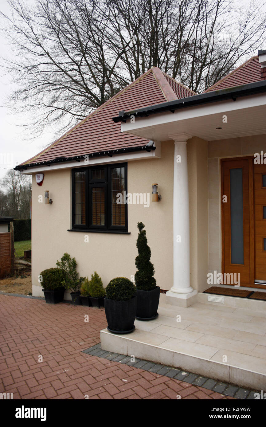 A modern house architecture in Europe Stock Photo - Alamy
