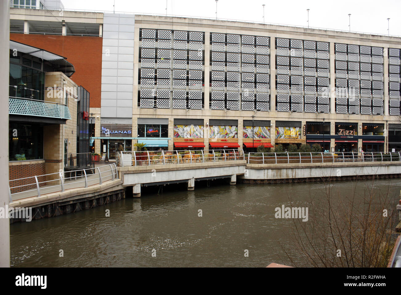 Shopping malls in Reading , UK Stock Photo - Alamy