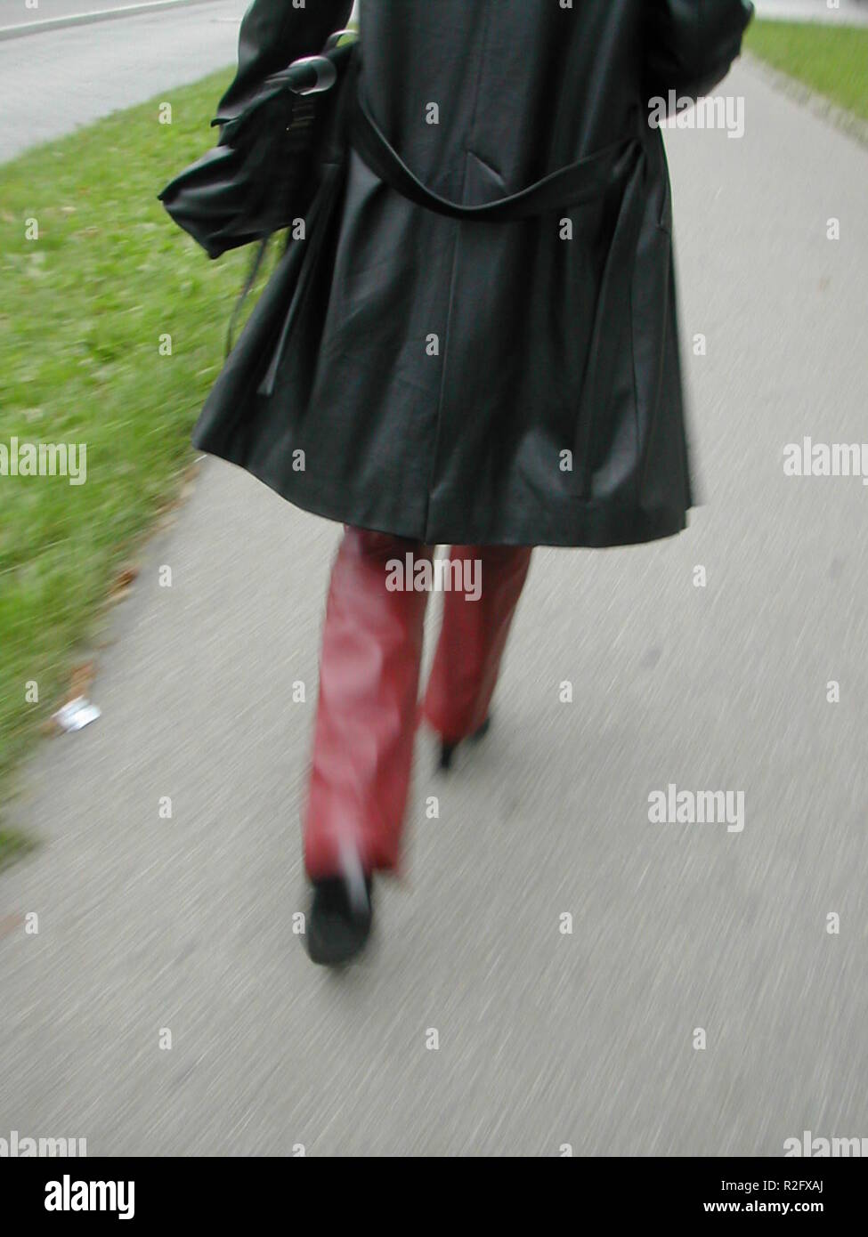 on the way to work Stock Photo - Alamy