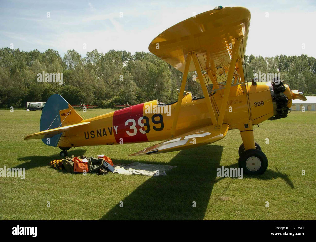 boeing stearman pt-17 u.s. navy --eih 07 Stock Photo - Alamy
