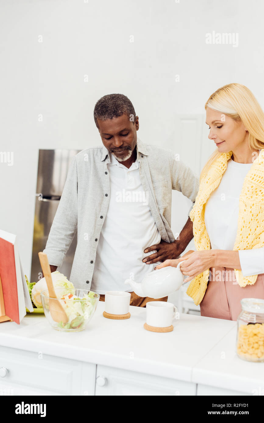 Kitchen tea drinks table hi-res stock photography and images - Alamy