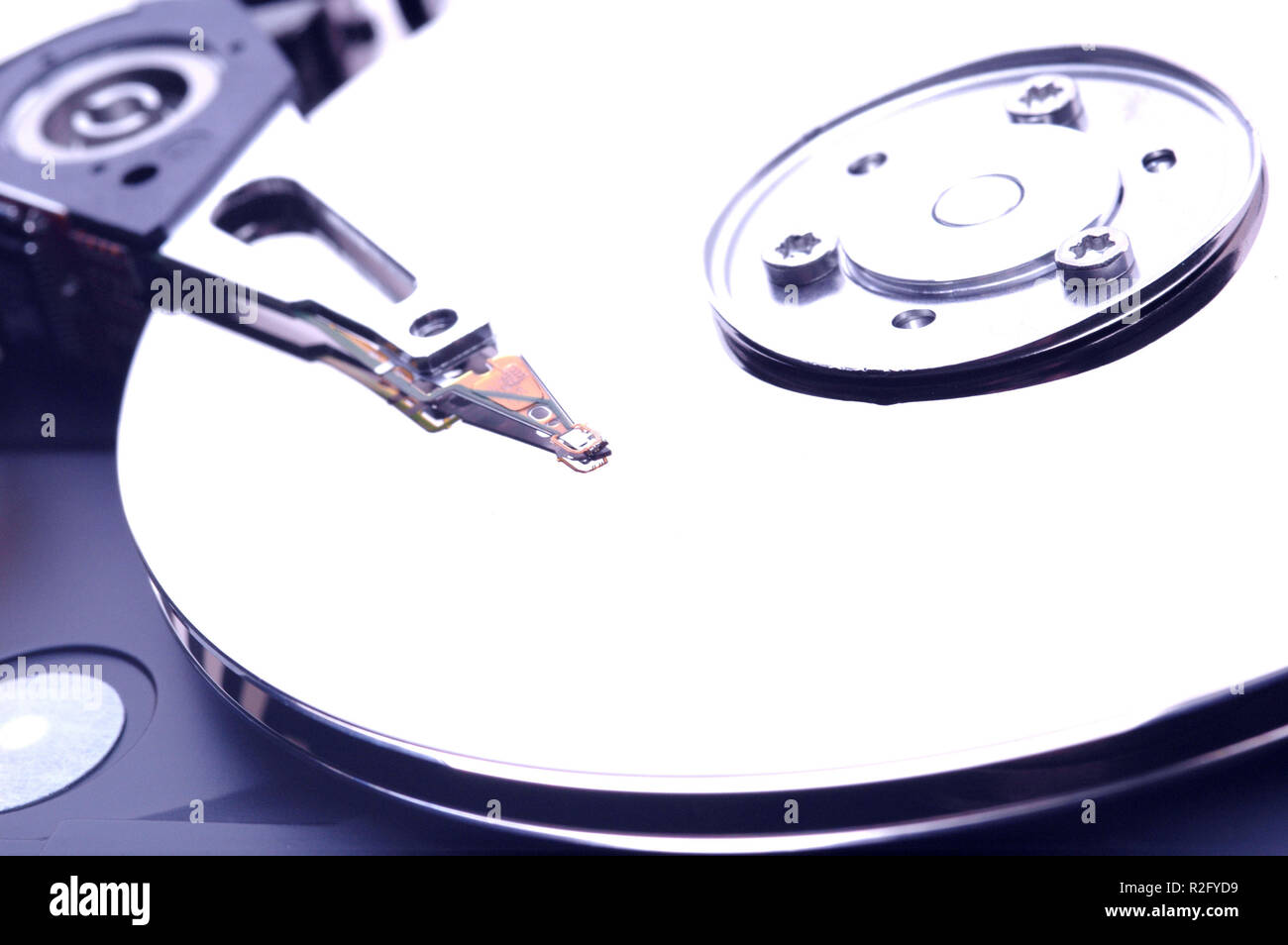 Hard disk head crash hi-res stock photography and images - Alamy