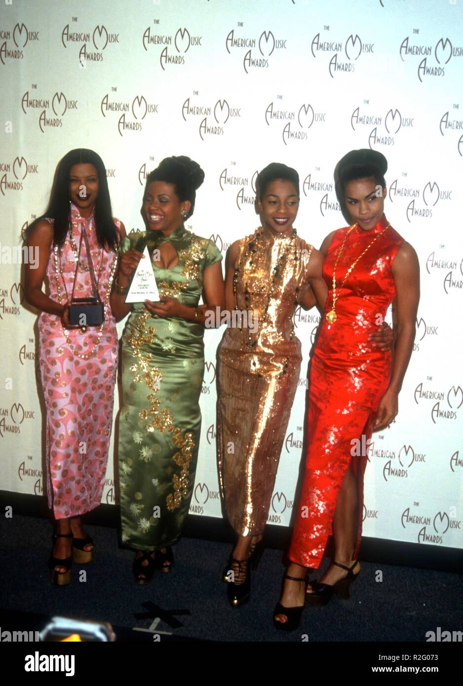LOS ANGELES, CA - JANUARY 25: Singers Dawn Robinson, Maxine Jones ...
