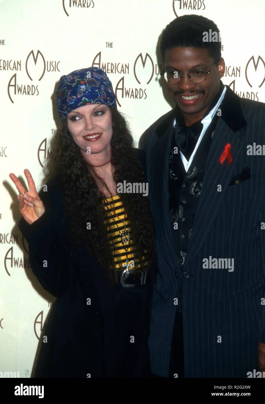 LOS ANGELES, CA - JANUARY 25: Singer Pat Benatar and musician Herbie ...