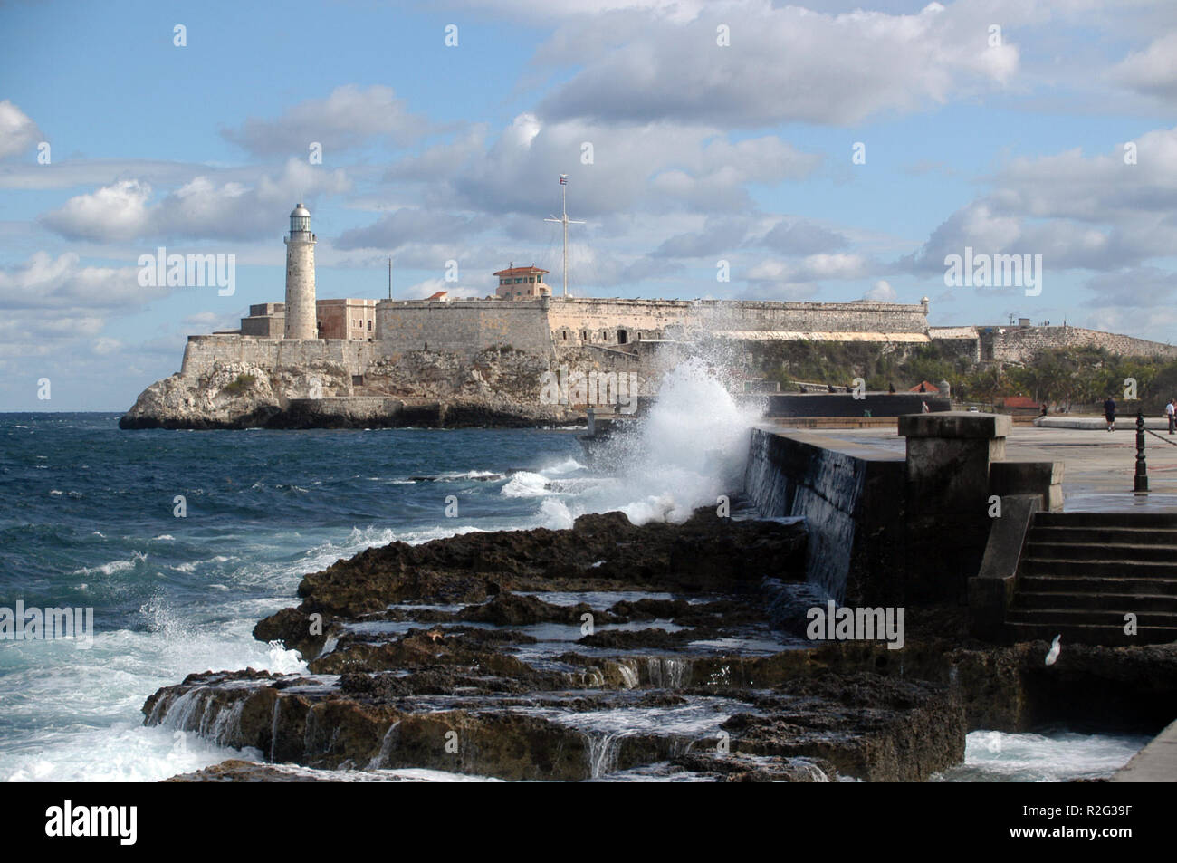 Breakwater at the malecon hi-res stock photography and images - Alamy