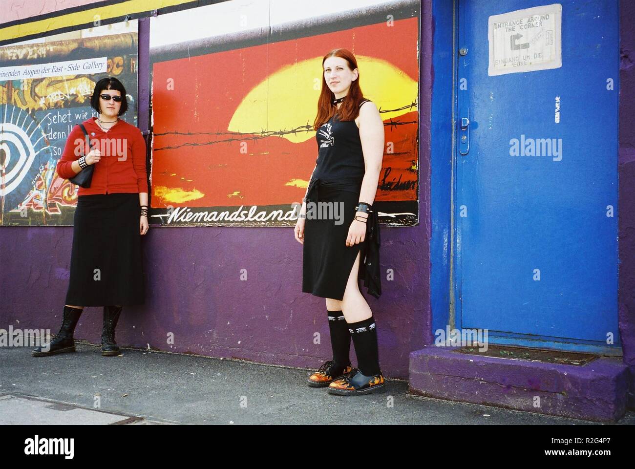 at the wall Stock Photo - Alamy