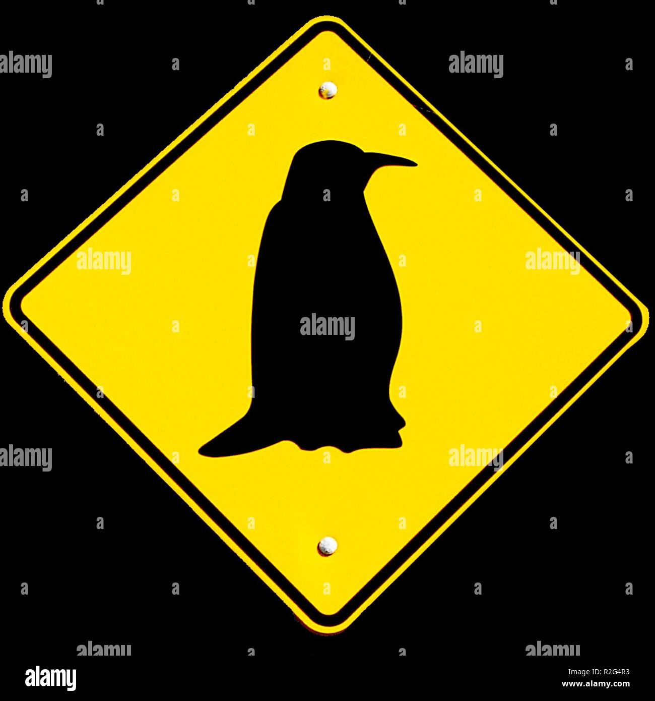 Penguin Traffic Sign Stock Photos & Penguin Traffic Sign Stock Images ...