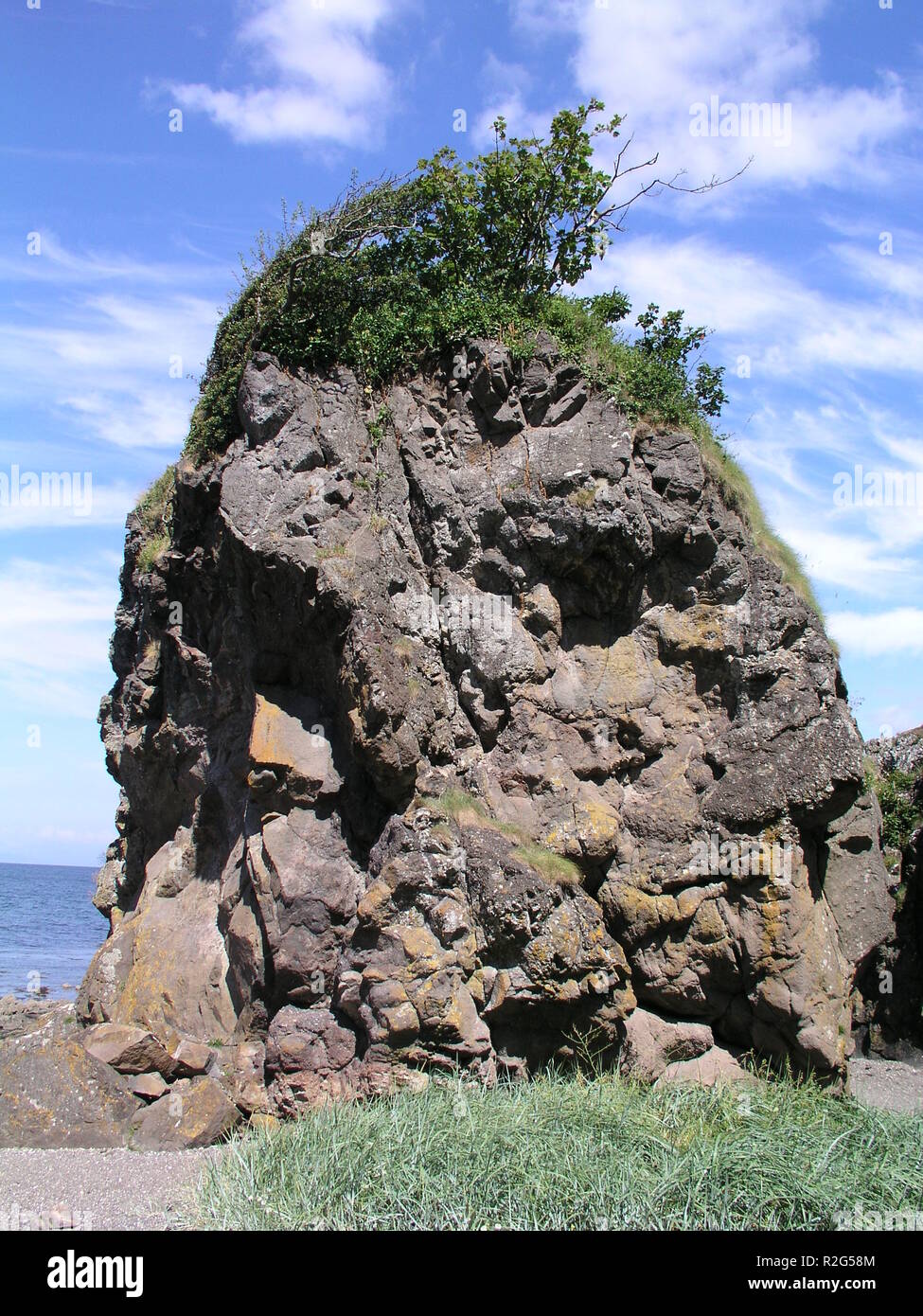 solid as a rock Stock Photo - Alamy