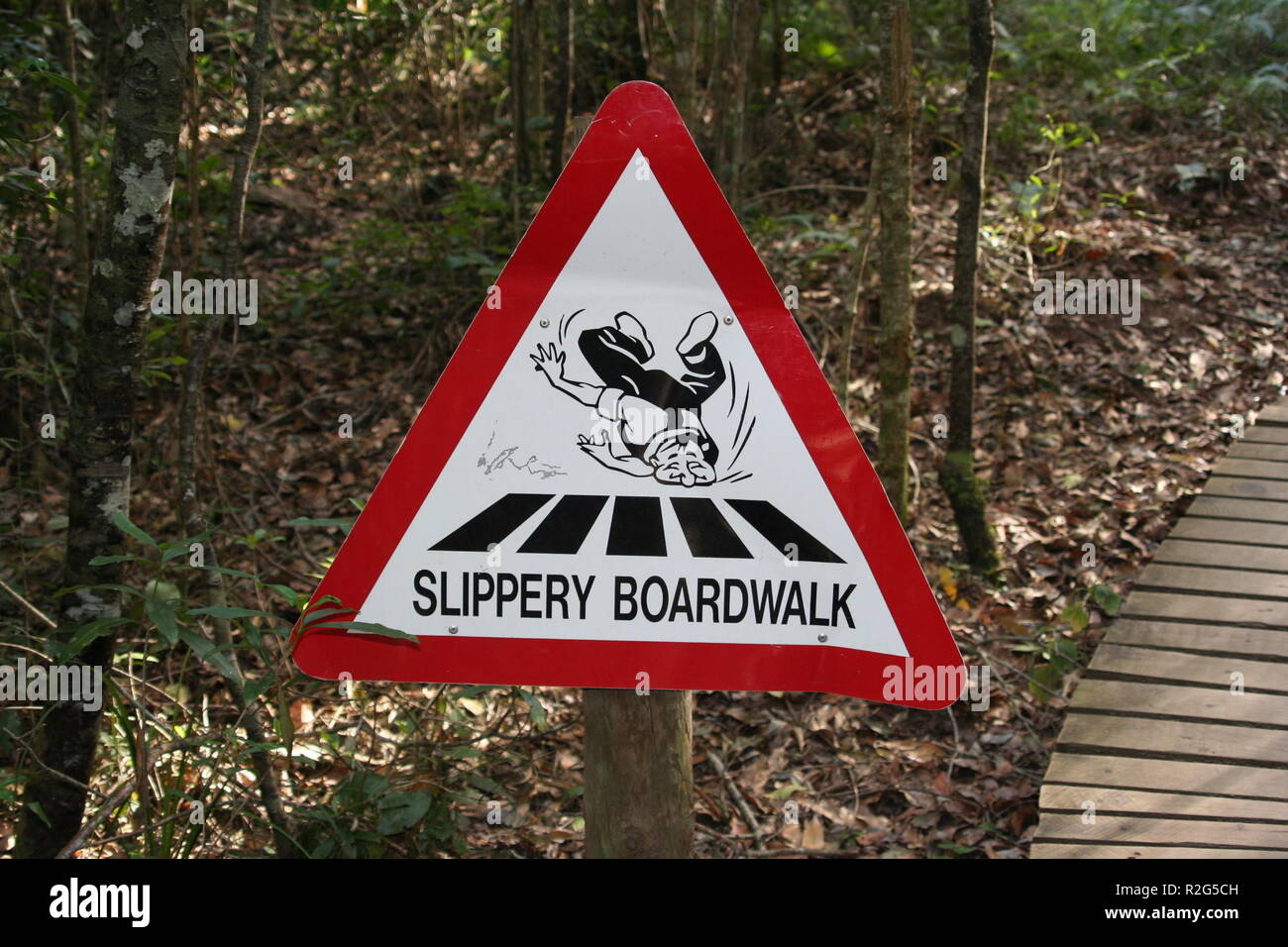 Danger of slipping sign hi-res stock photography and images - Alamy