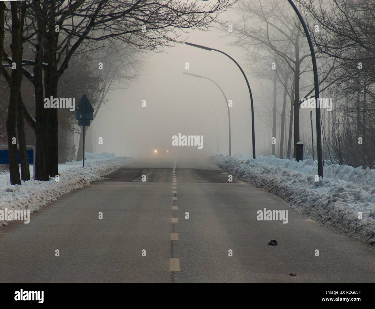 drive into the unknown Stock Photo - Alamy