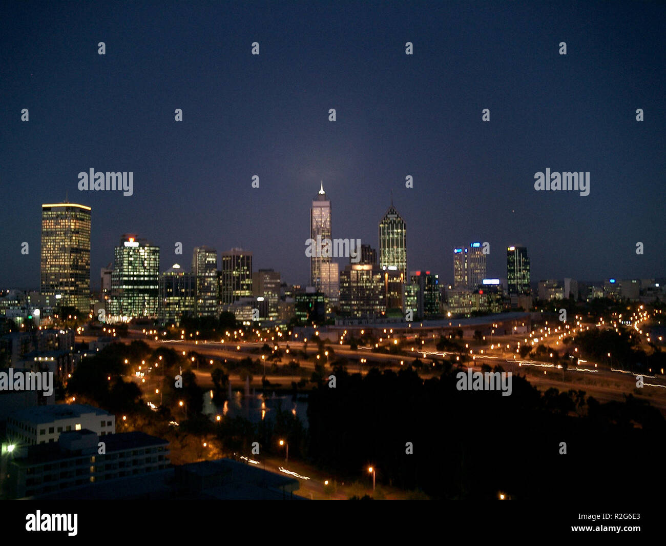 pert by night Stock Photo - Alamy