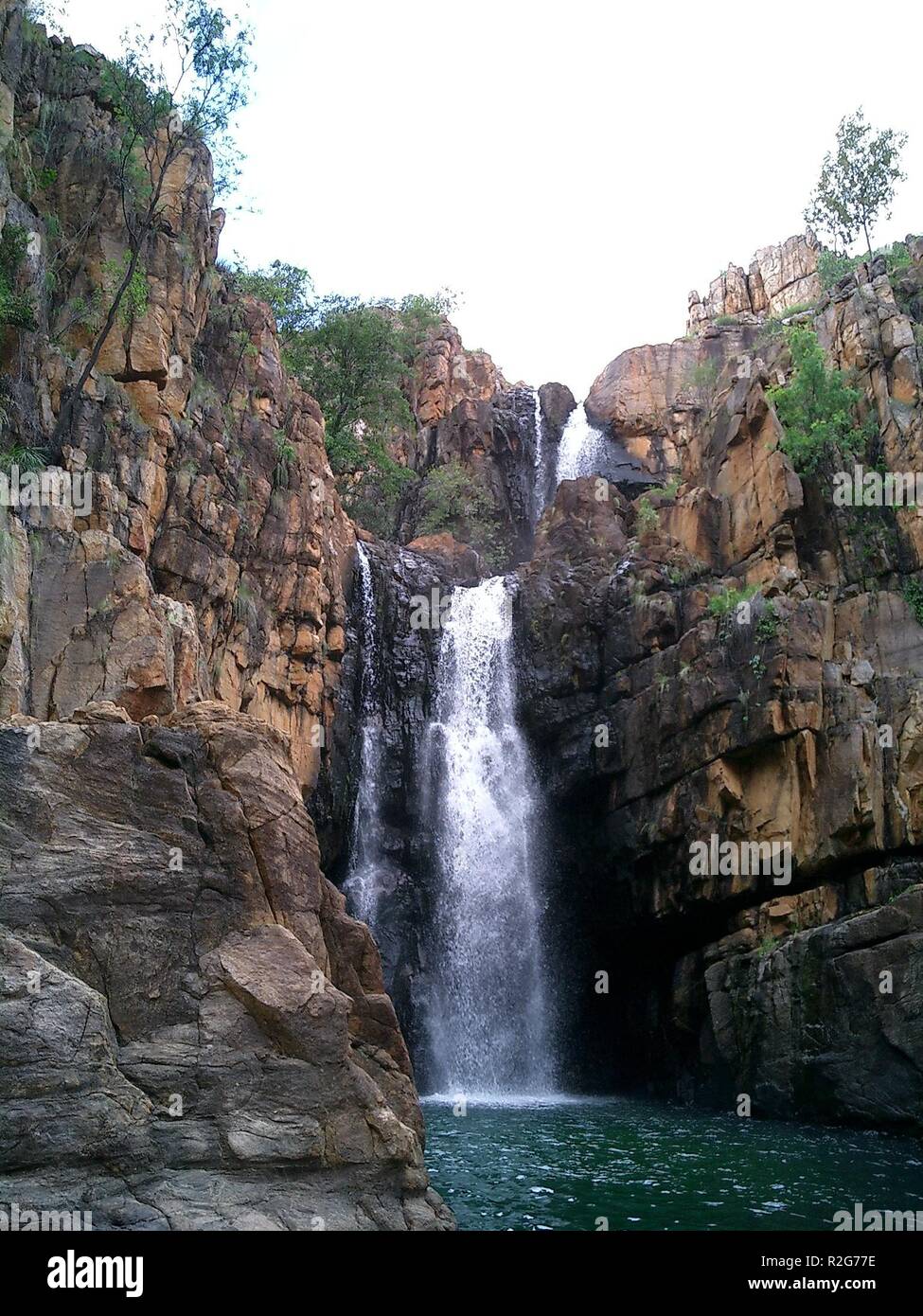 waterfall in katherine gorge Stock Photo - Alamy