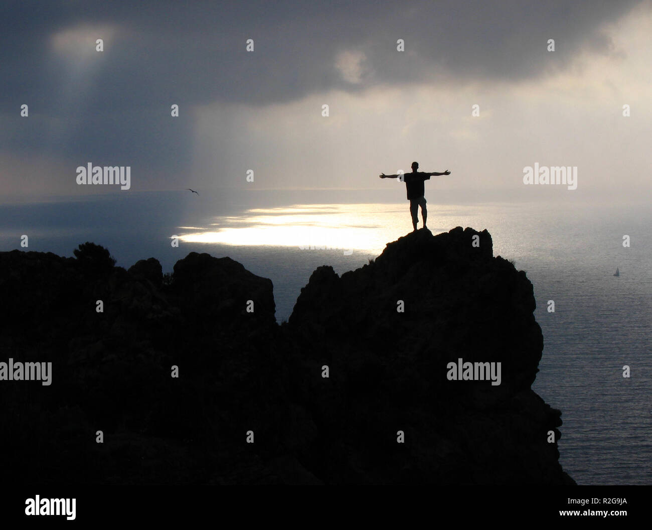 king of the world Stock Photo - Alamy