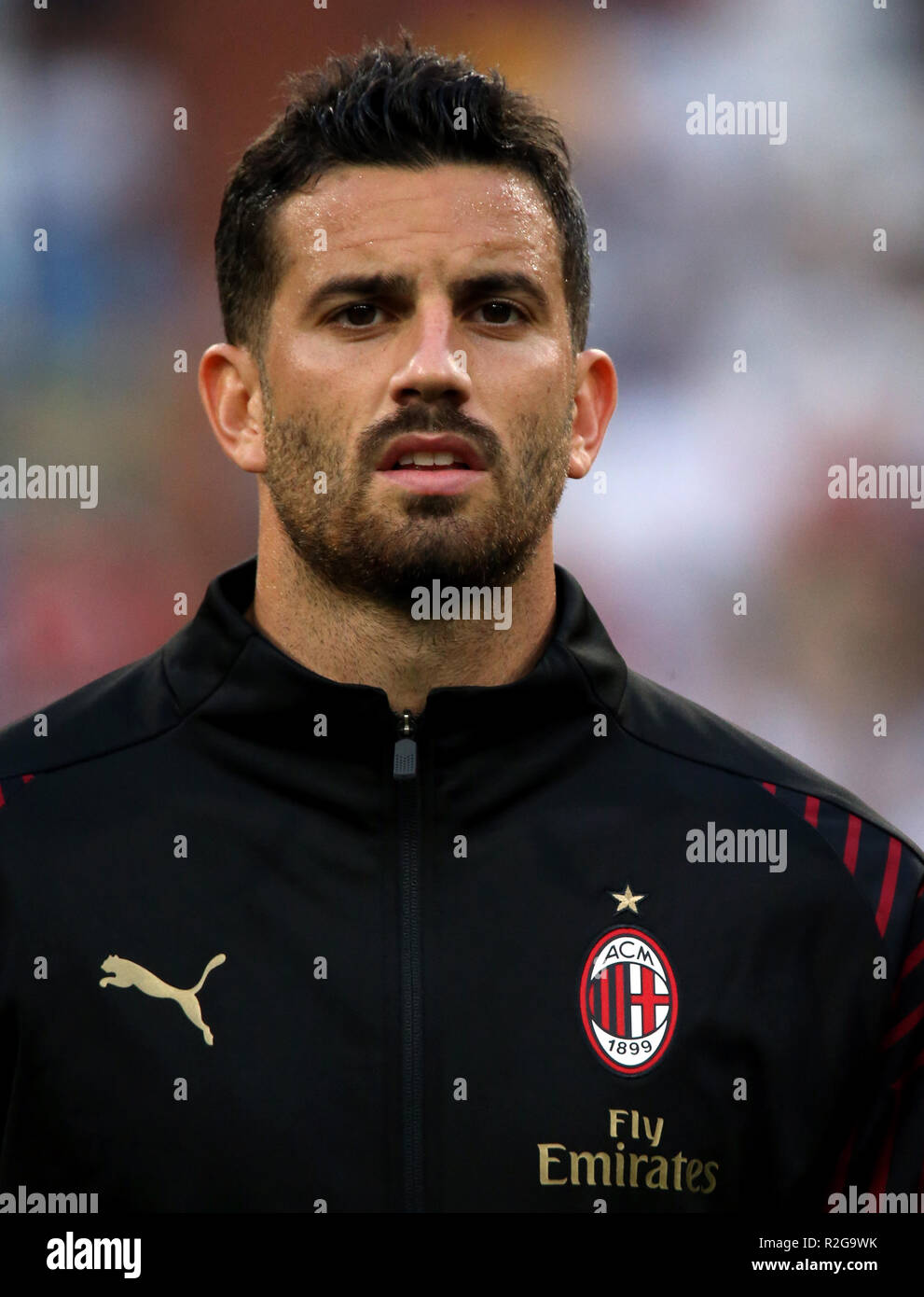 Italy - Serie A TIM 2018-2019 / ( A.C. Milan ) - Mateo Musacchio Stock ...