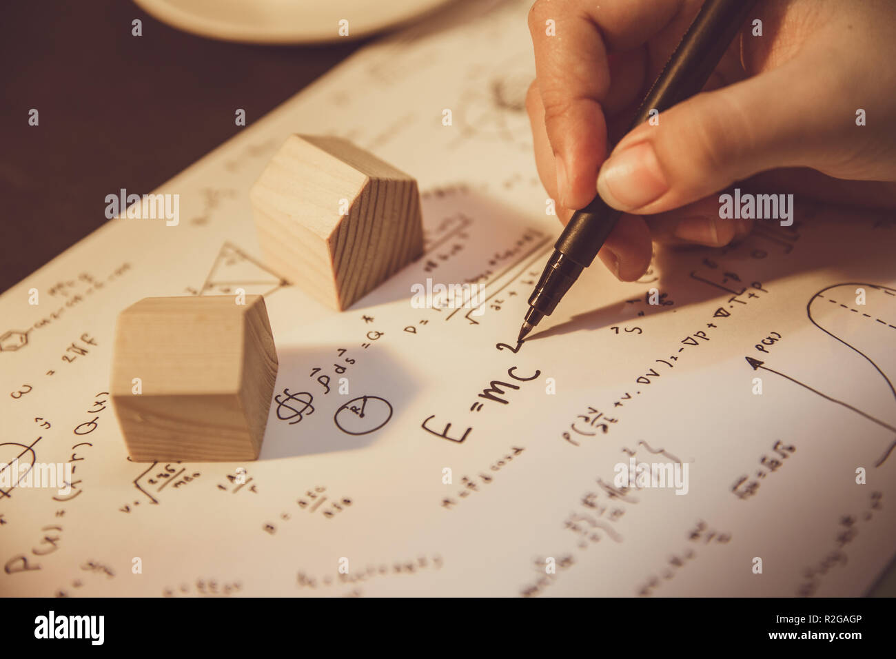 Mathematician equation hi-res stock photography and images - Alamy