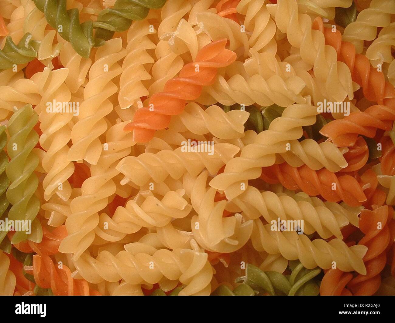 Tricolore fusilli hi-res stock photography and images - Alamy