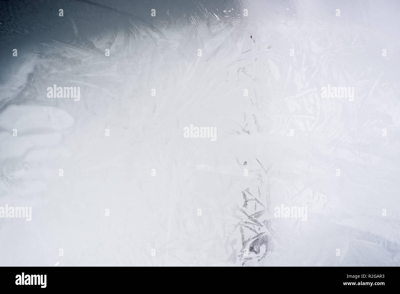 Frozen glass texture. White Winter abstract photo background Stock ...