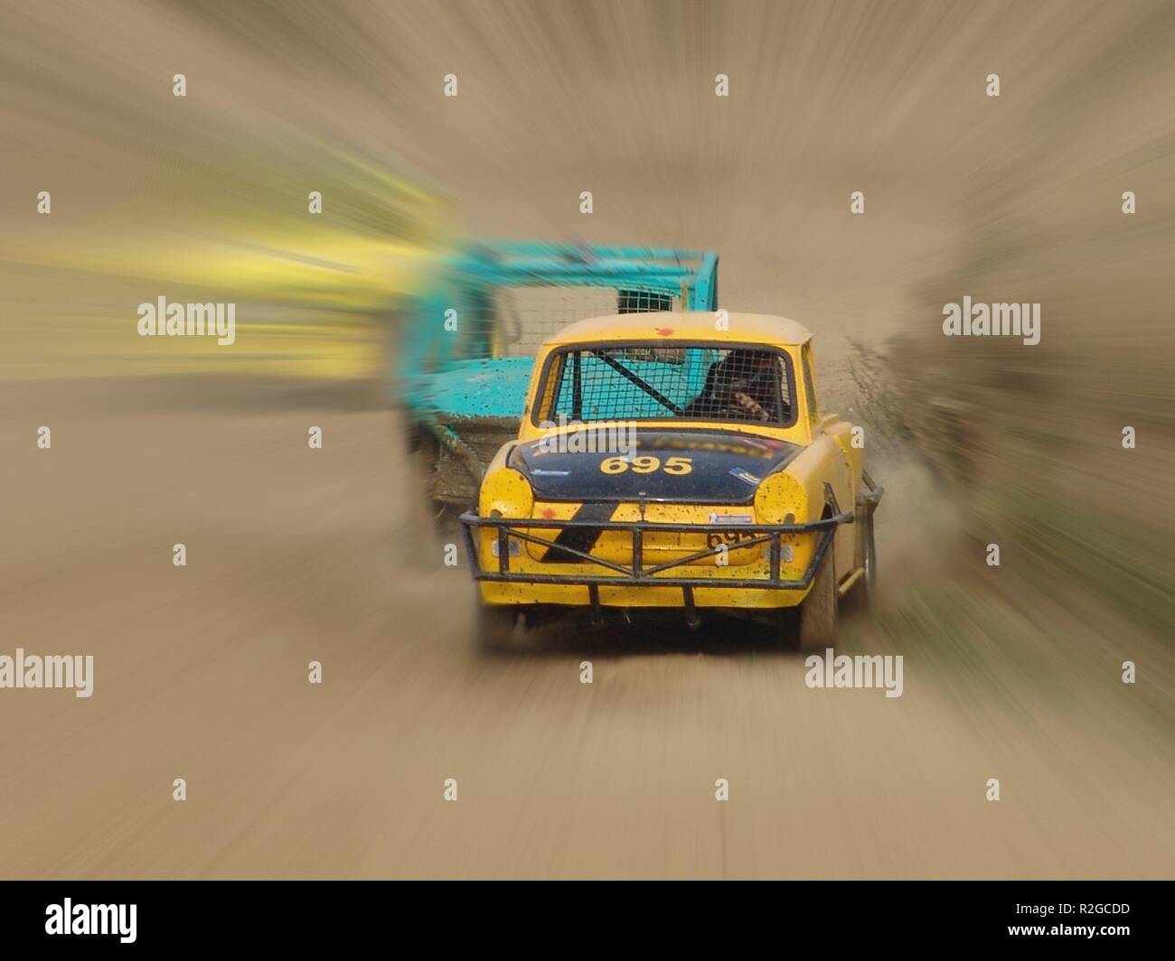 trabbi stockcar racing Stock Photo - Alamy