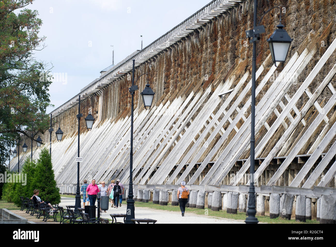 Europe’s largest wooden complex of three graduation towers with a total ...