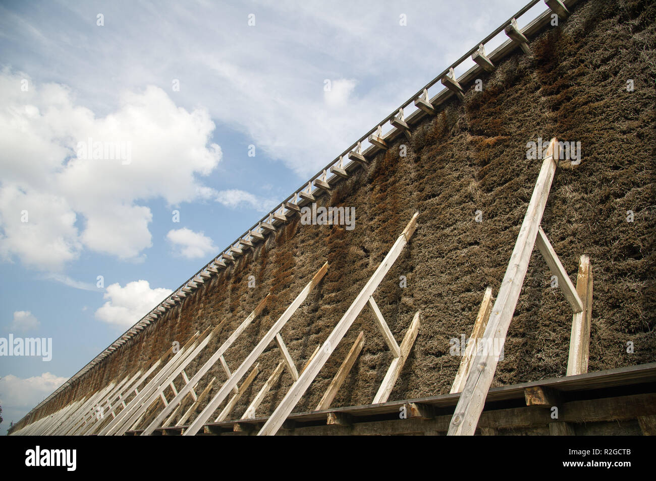 Europe’s largest wooden complex of three graduation towers with a total ...