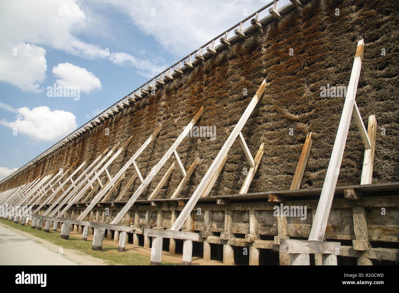 Europe’s largest wooden complex of three graduation towers with a total ...