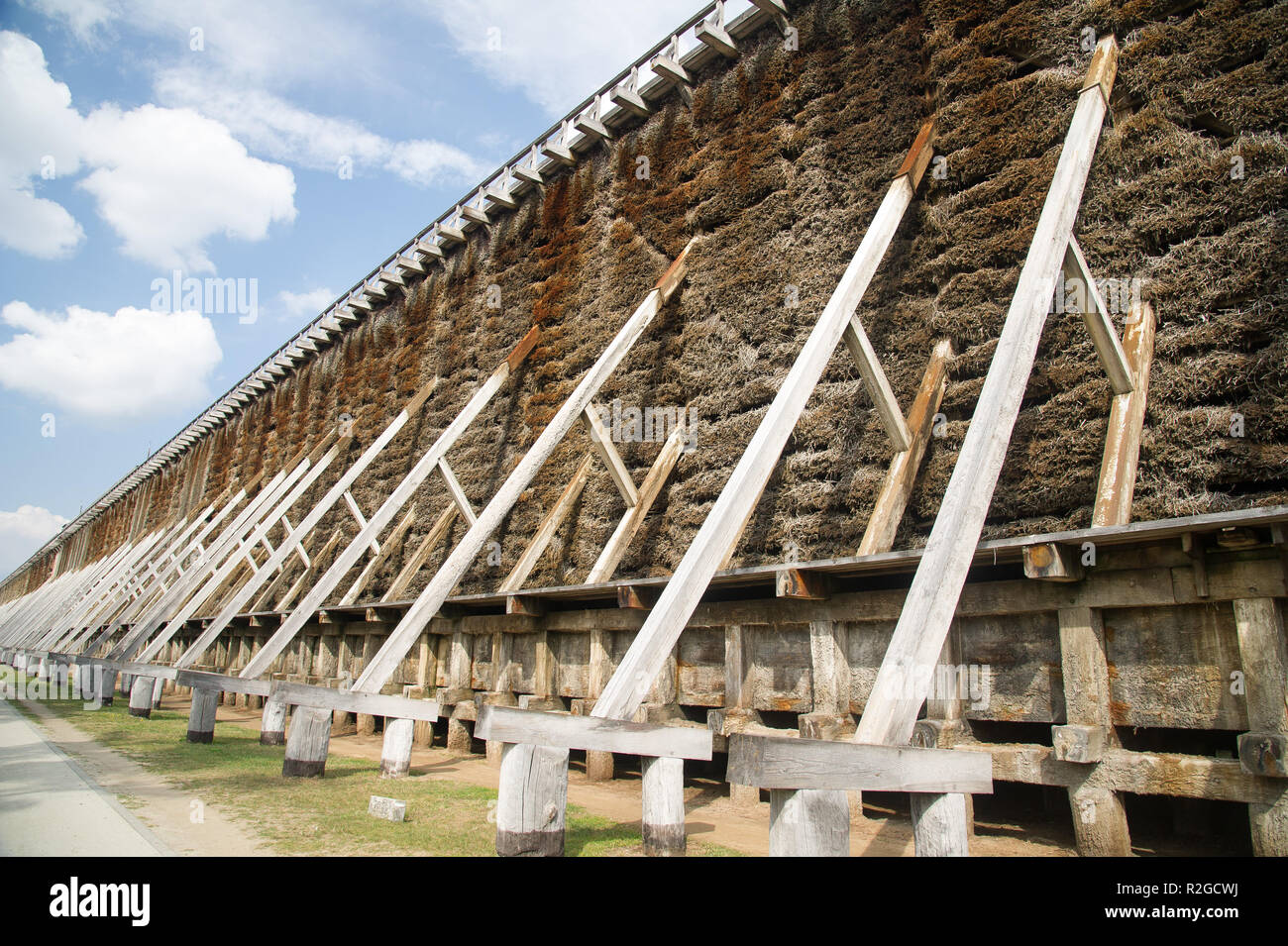 Europe’s largest wooden complex of three graduation towers with a total ...