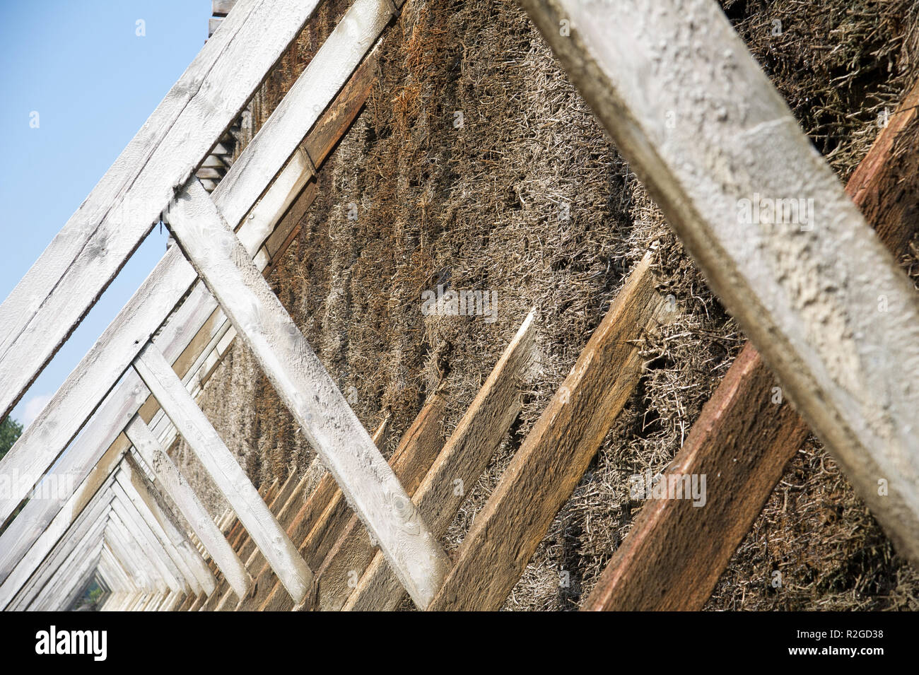 Europe’s largest wooden complex of three graduation towers with a total ...