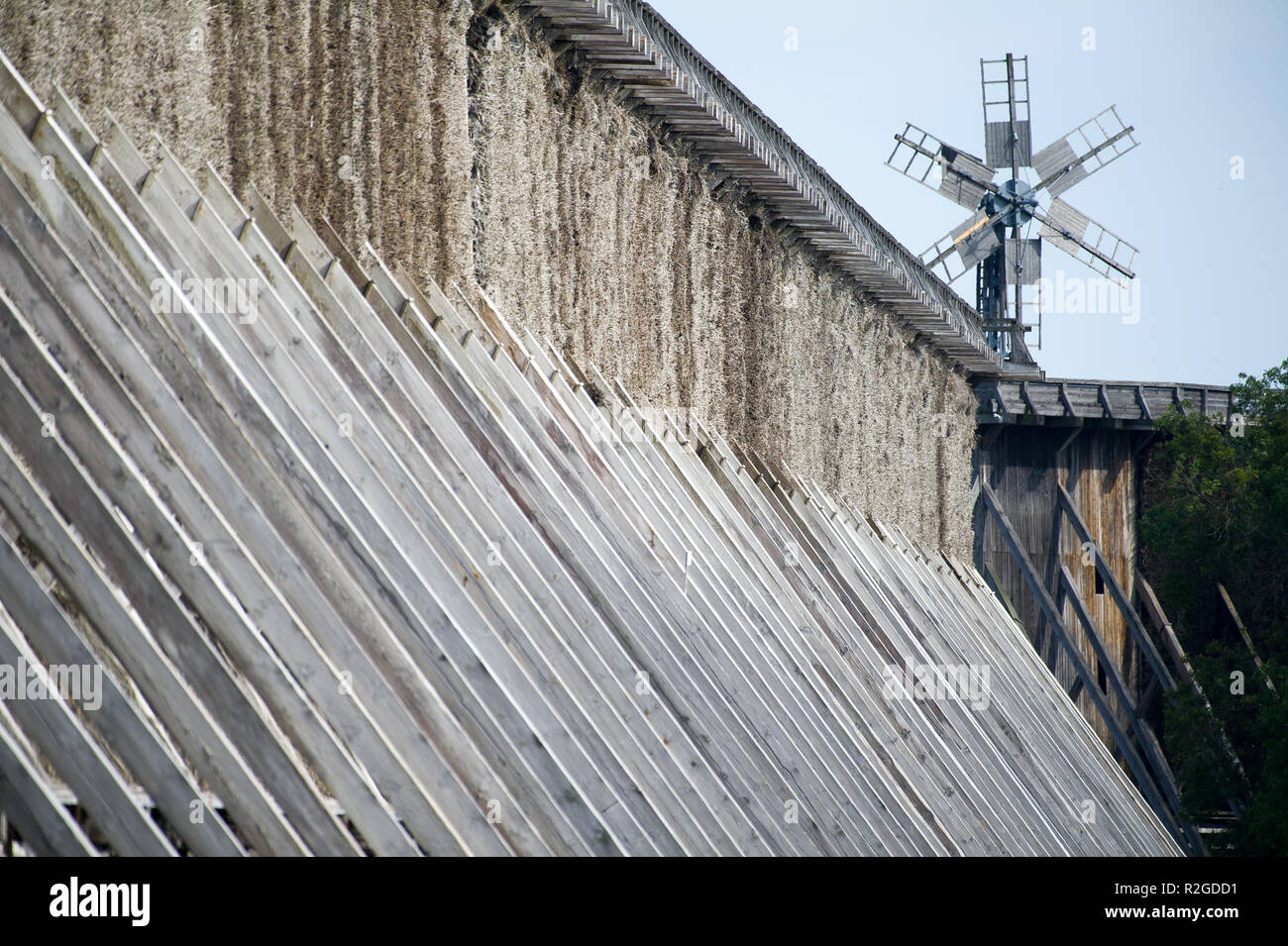 Europe’s largest wooden complex of three graduation towers with a total ...
