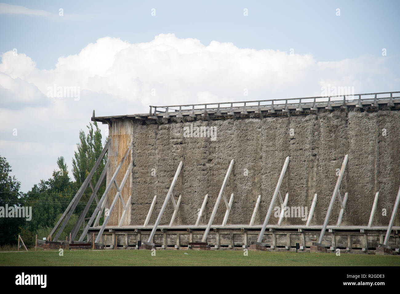 Europe’s largest wooden complex of three graduation towers with a total ...