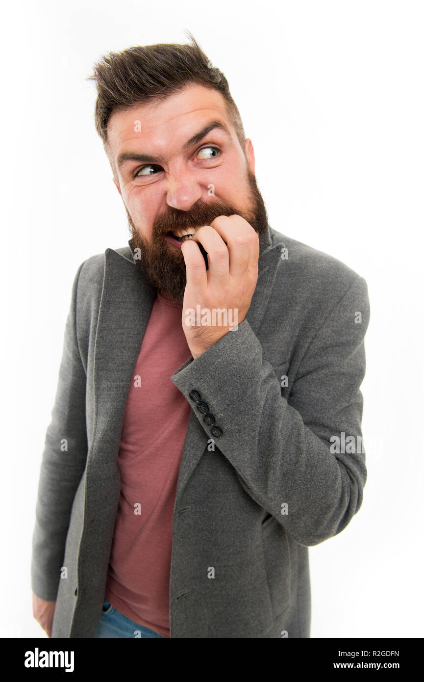 Doubtful face hi-res stock photography and images - Alamy