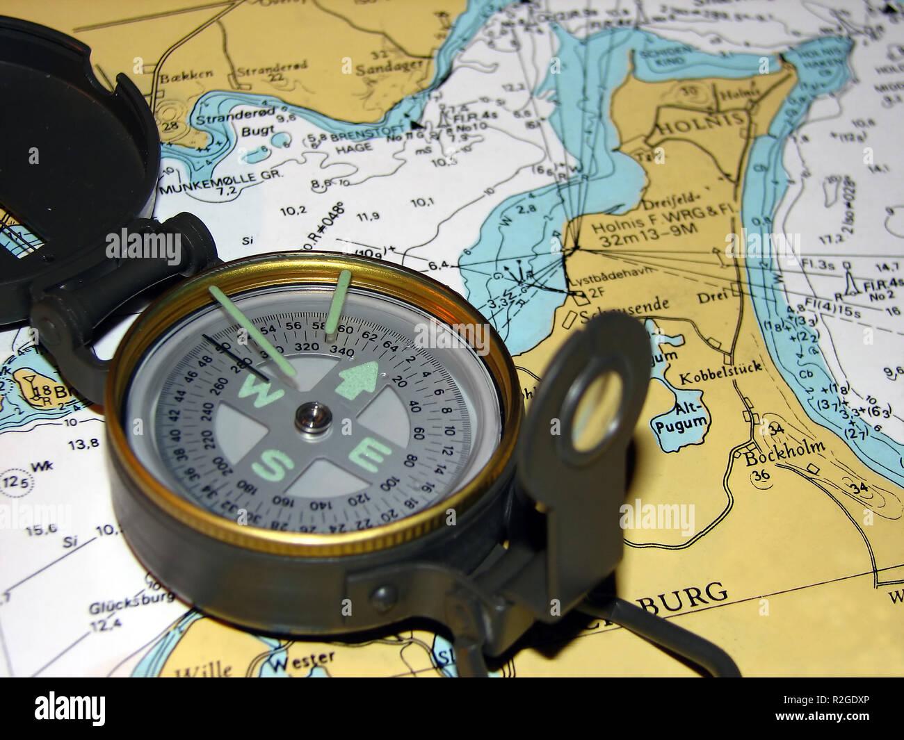 Maritime chart hi-res stock photography and images - Alamy