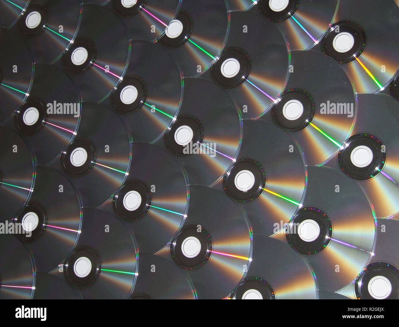 compact discs 4 Stock Photo - Alamy