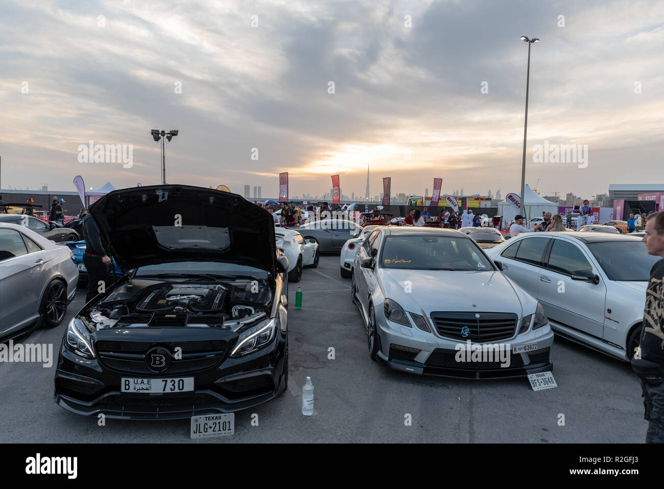 November 16, 2018, Gulf Car Festival, Dubai, United Arab Emirates, it's ...