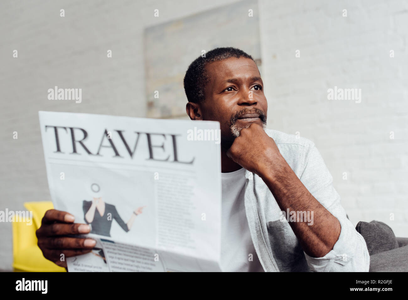 Dreaming african hi-res stock photography and images - Alamy